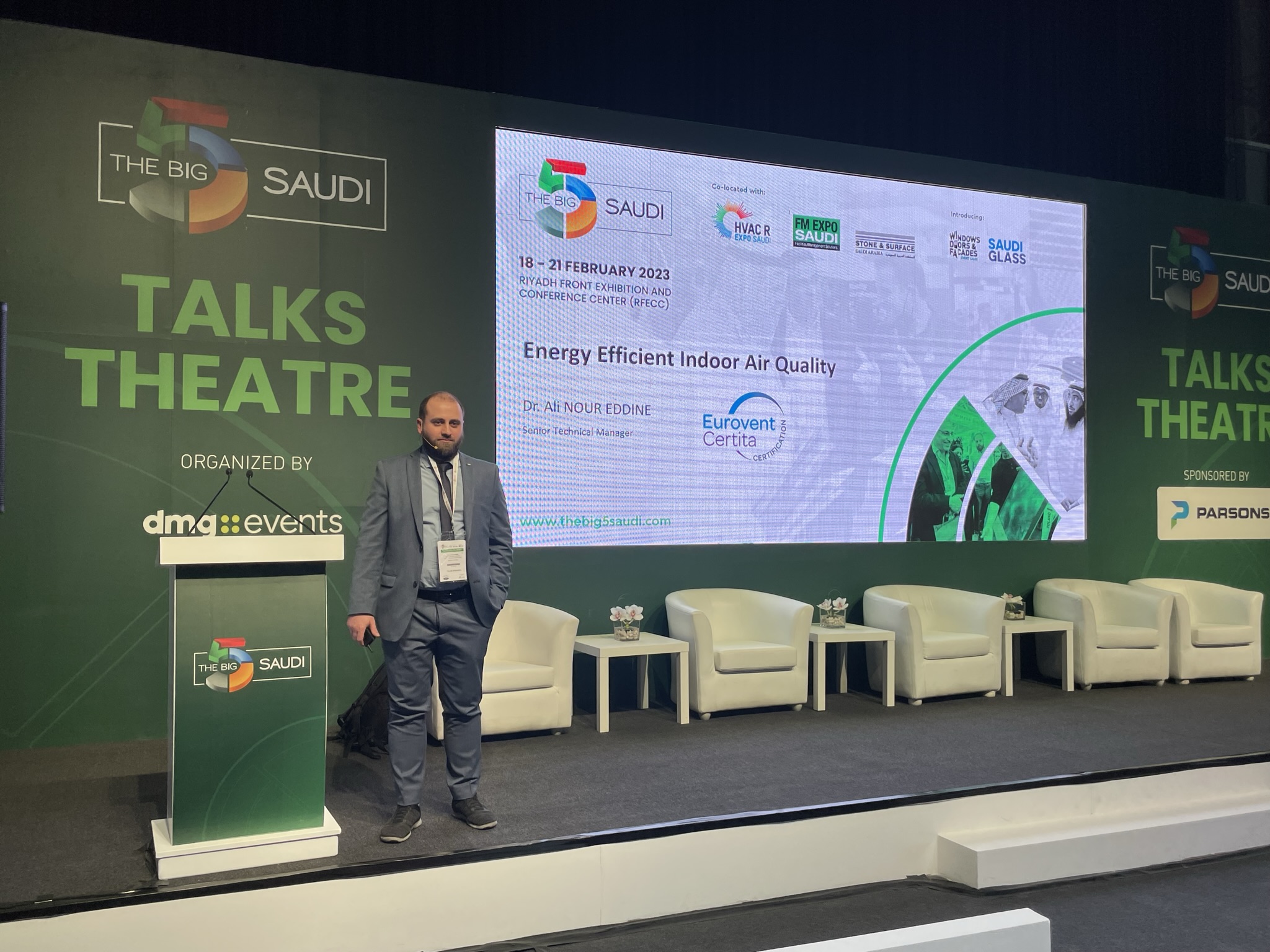 Energy efficient Indoor Air Quality at the Big 5 Saudi | Eurovent Certita Certification