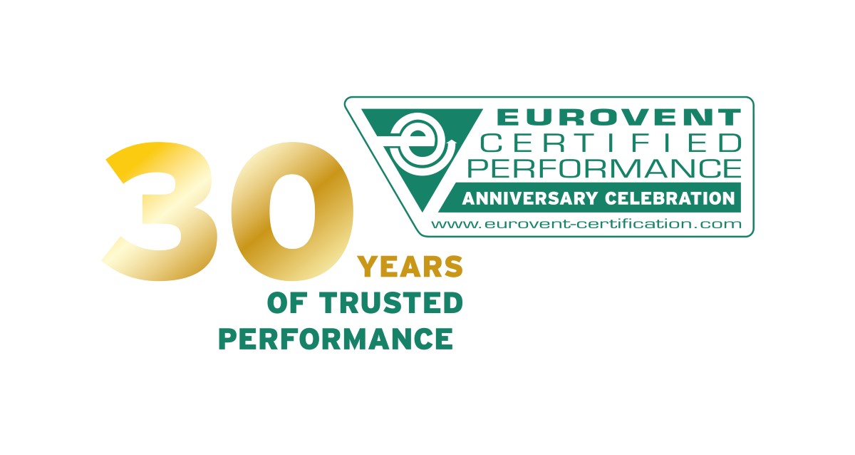 Celebrating 30 years of certification | Eurovent Certita Certification